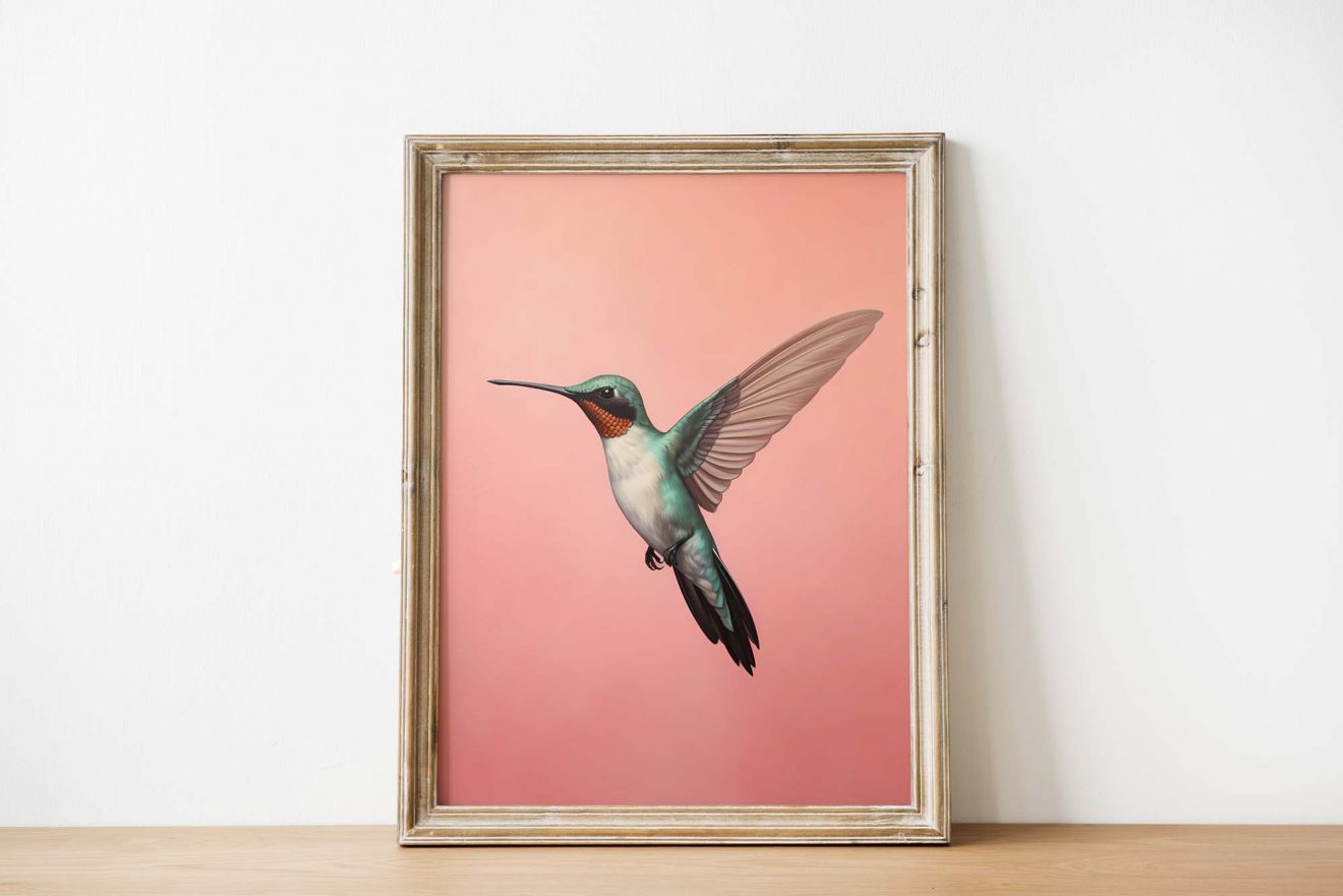 Flying Colibri – Poster - Poster Home Gallery