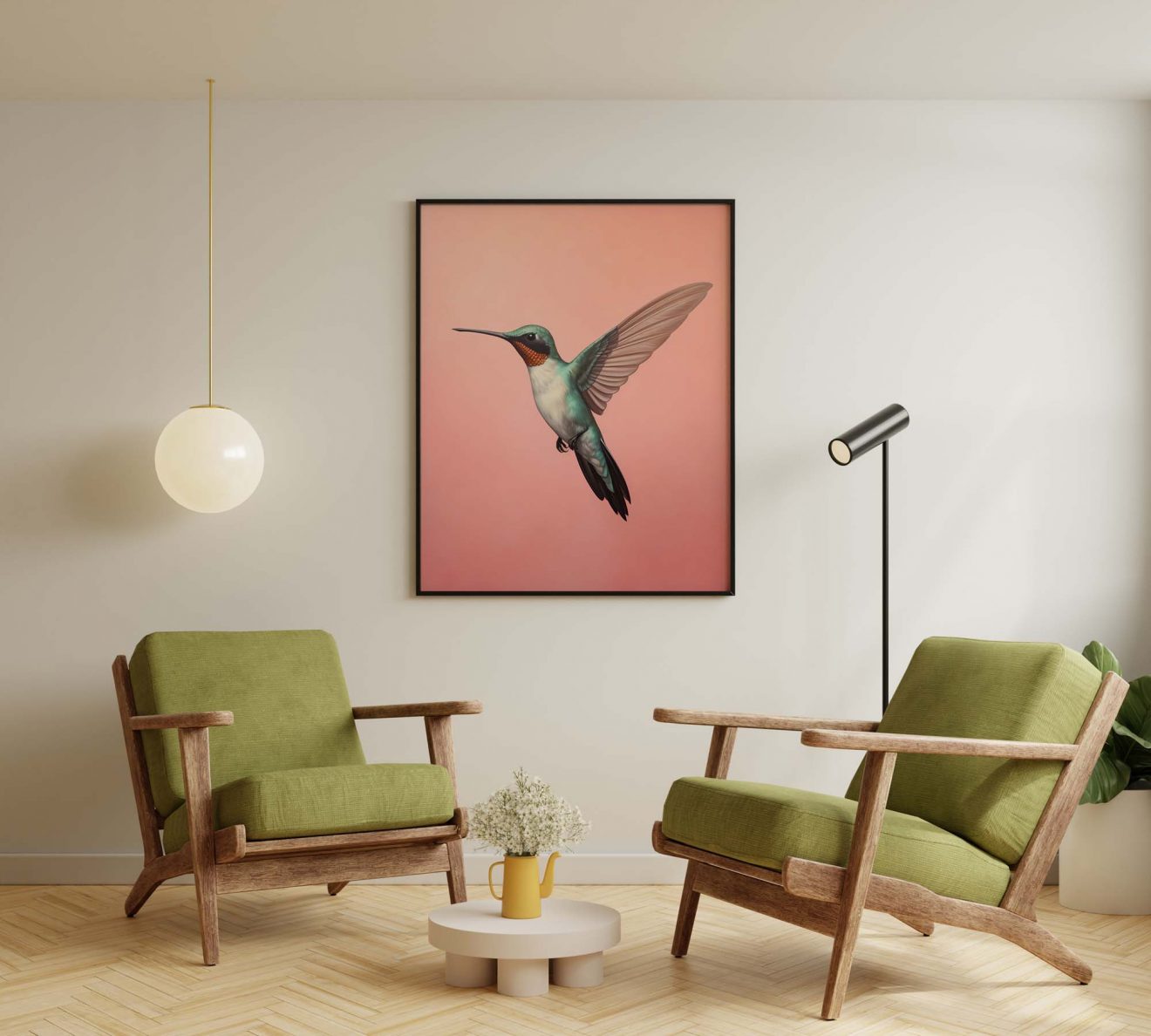Flying Colibri – Poster - Poster Home Gallery
