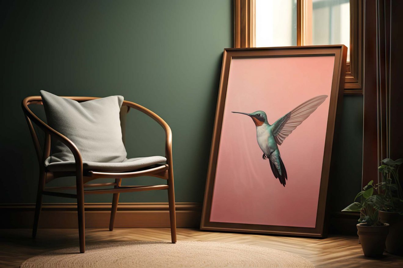 Flying Colibri – Poster - Poster Home Gallery