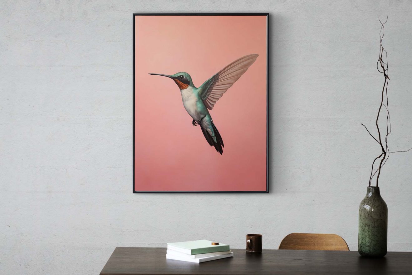Flying Colibri – Poster - Poster Home Gallery