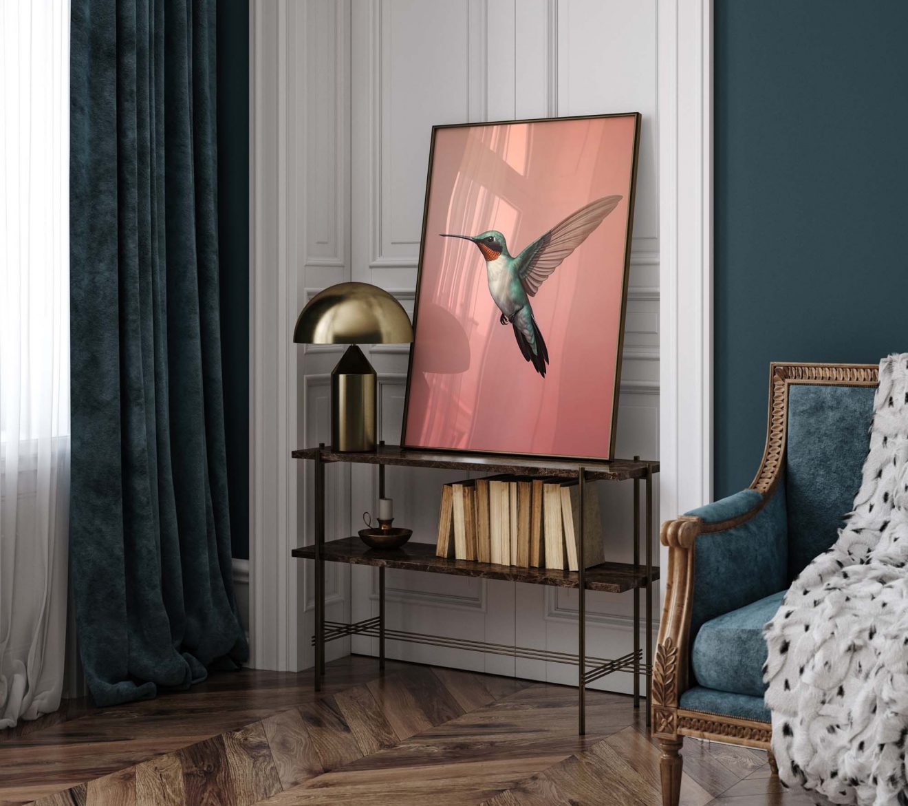 Flying Colibri – Poster - Poster Home Gallery