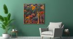 Colourful Elephant in the Forest | Henri Rousseau Style Poster | Retro ...